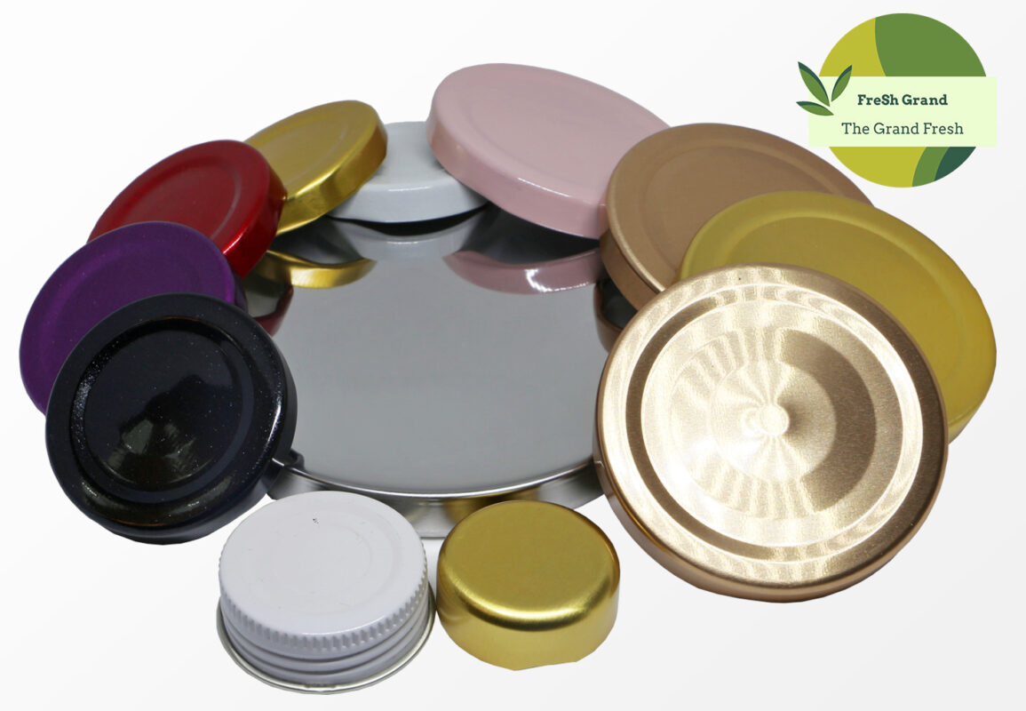 70mm Aluminum Lug Cap - FreSh Grand Lids